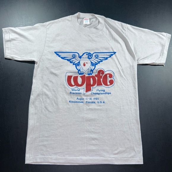 Jerzees | Shirts | Vintage 985 T Shirt 6th Wpfc World Precision Flying ...